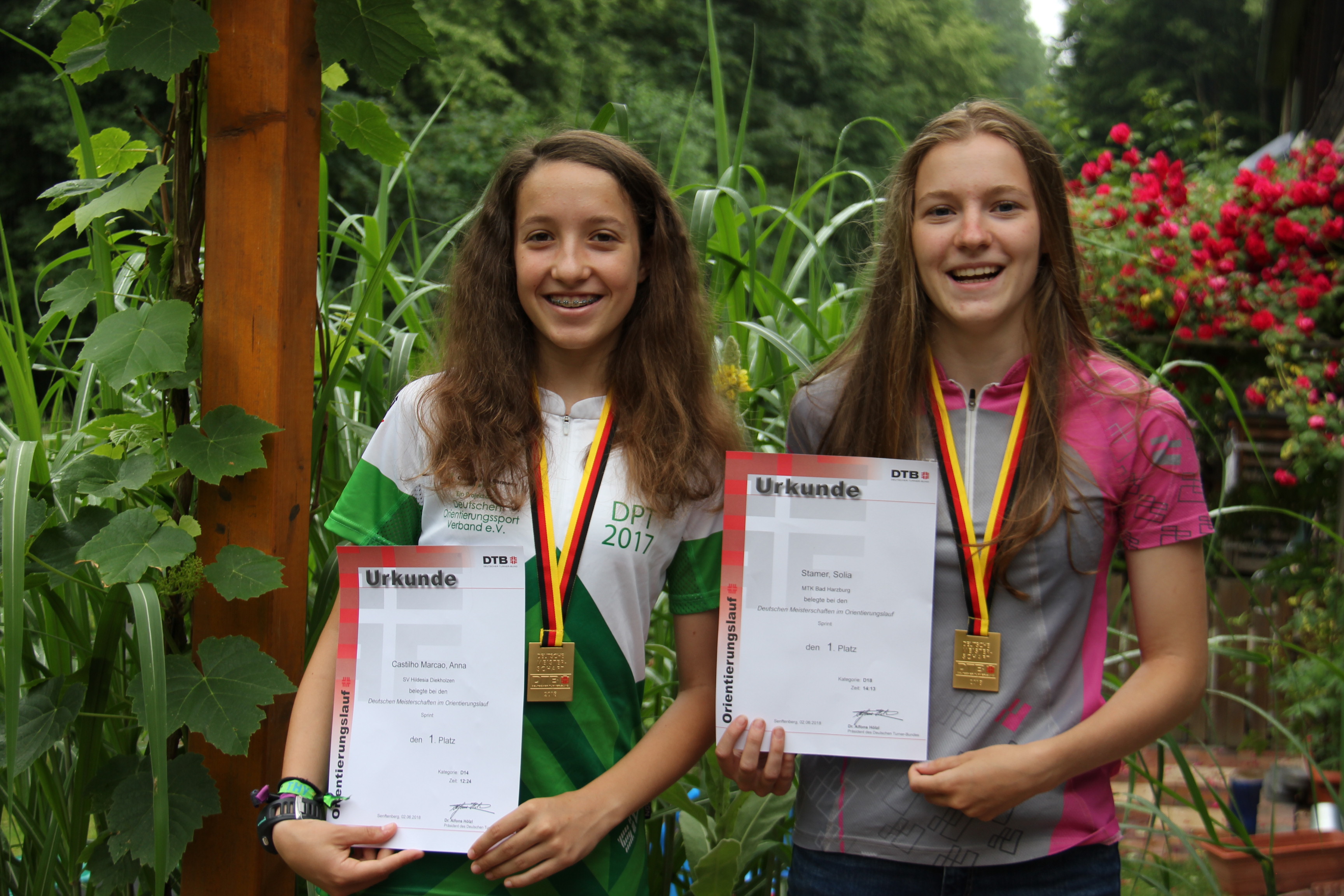Deutsche Meister im Orientierungslauf - SV Hildesia Diekholzen